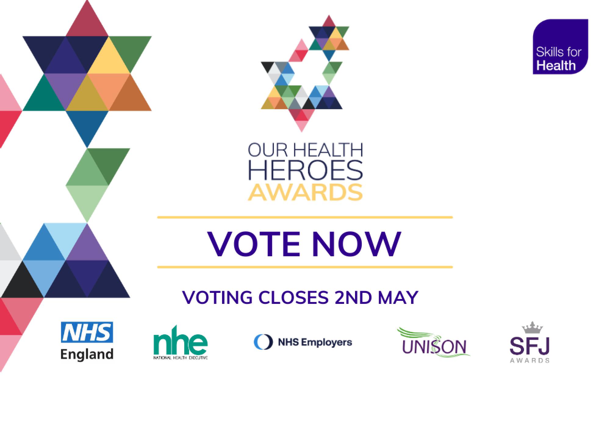 Voting opens as Our Health Heroes 2023 finalists announced | UK Healthcare News